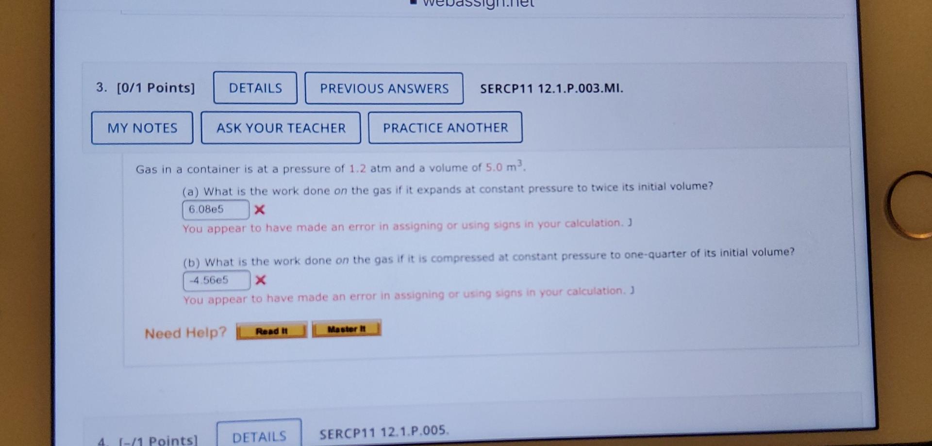 Solved 3 [0 1 Points] Details Previous Answers Sercp11