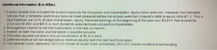 Solved Problem 3-8 (Algo) Balance sheet; errors; missing | Chegg.com