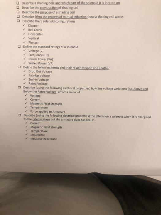 Solved Describe a shading pole and which part of the | Chegg.com