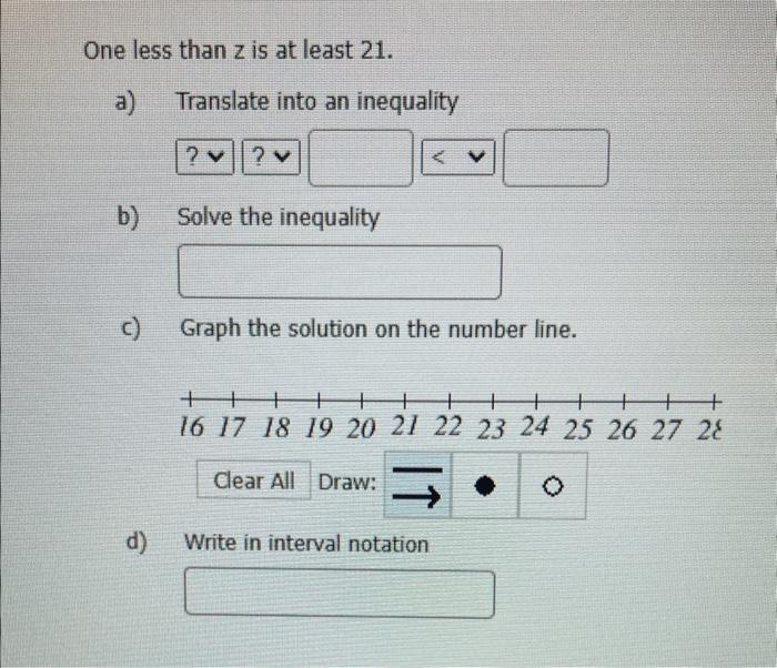 Solved Graph the solution on the number line. | Chegg.com