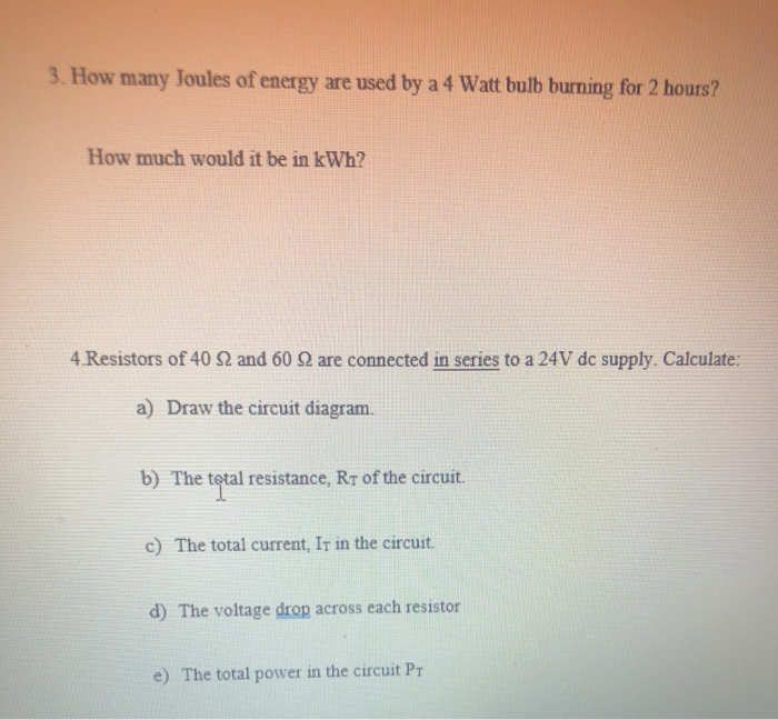 Solved 2. Find the unknown parameters in the following | Chegg.com