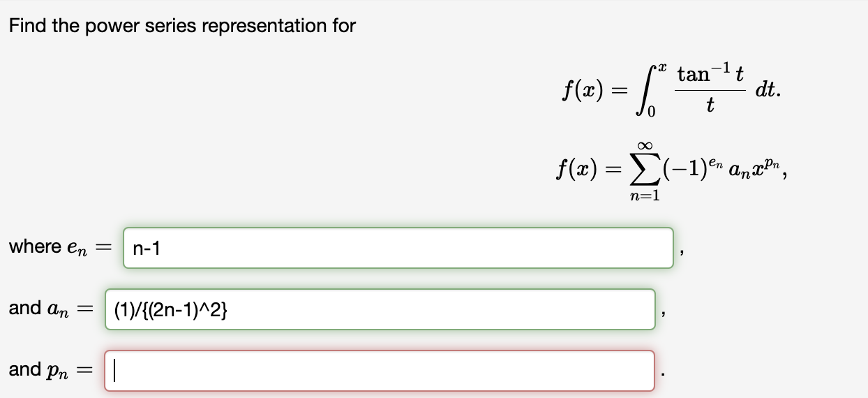 Solved Find the power series representation | Chegg.com