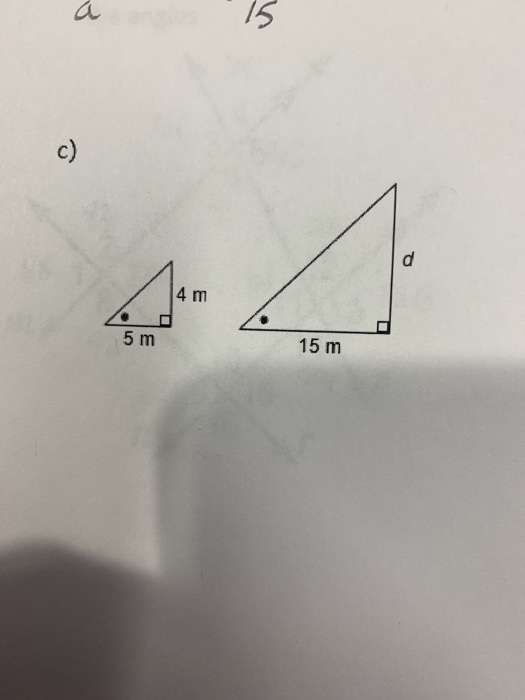 Solved 4 m 5 m 15 m | Chegg.com