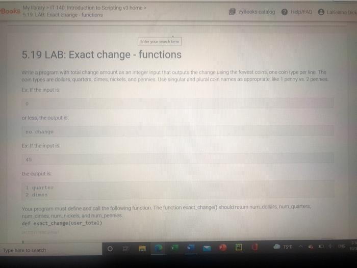 Solved Books My library IT 140. Introduction to Scripting v3 | Chegg.com Solved Books My library IT 140. Introduction to Scripting v3 | Chegg.com