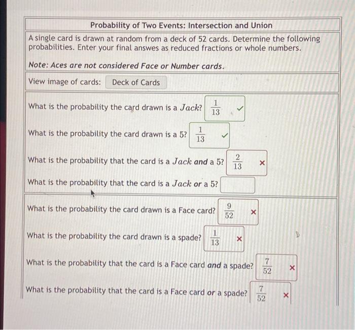 Solved Probability of Two Events: Intersection and Union A | Chegg.com