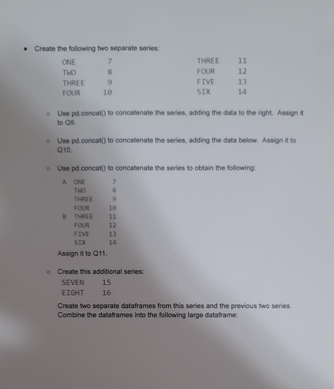 Solved PandasA5 - FOR CREDIT - Create a .ipynb file called | Chegg.com