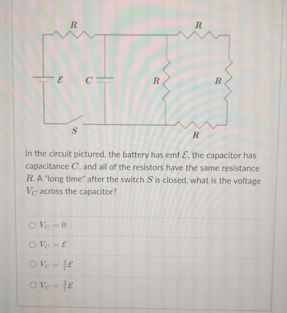 Solved R R E R R S R In the circuit pictured, the battery | Chegg.com