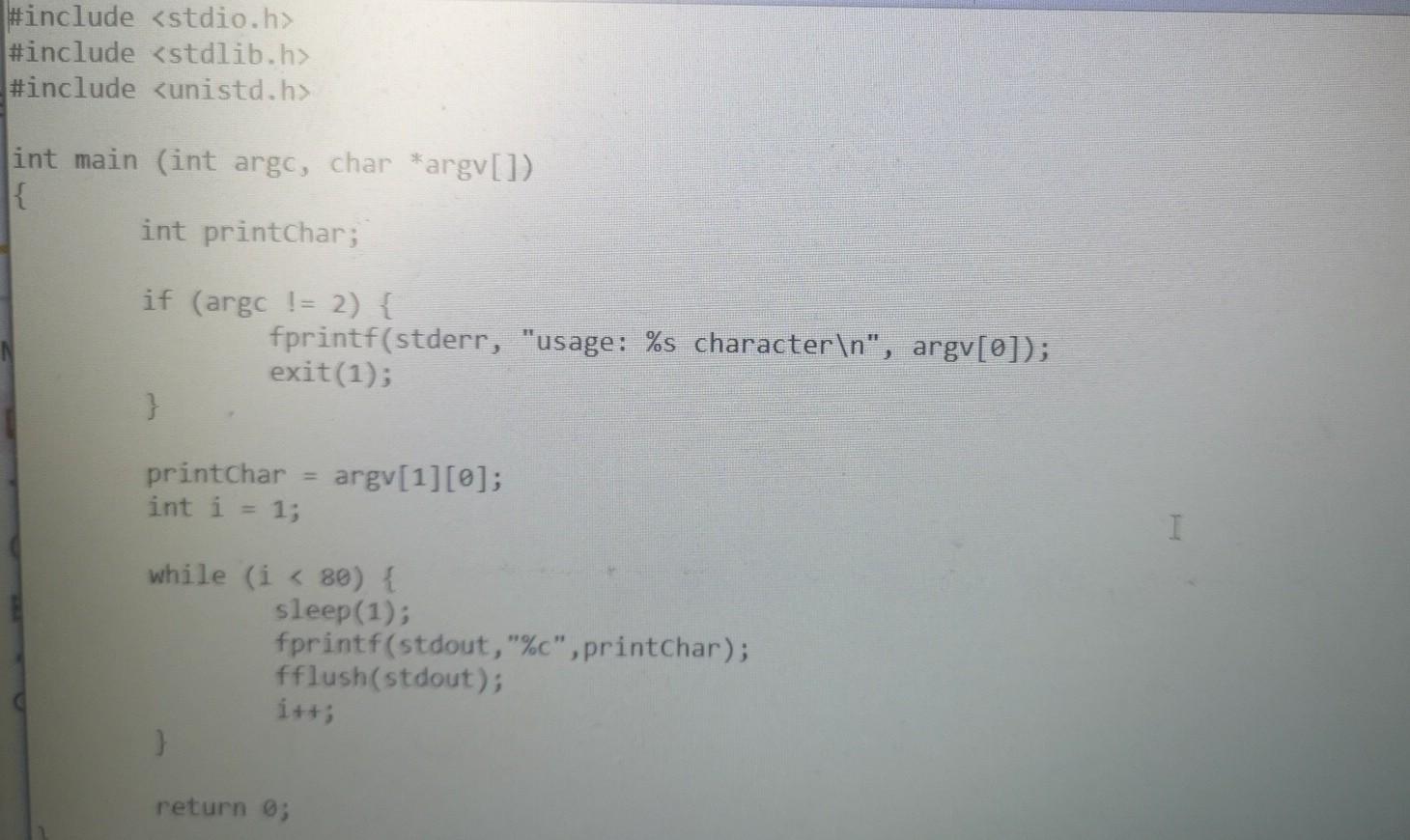 Solved #include #include #include int main (int argc, | Chegg.com