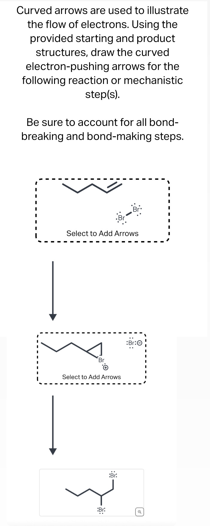 Solved Curved arrows are used to illustrate the flow of | Chegg.com