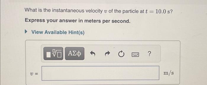 Solved What is the overall displacement Δx of the particle? | Chegg.com