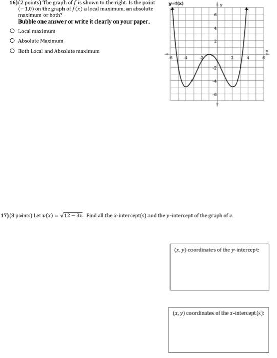 Solved 14) (4 points) Let g(x)=−2x−5 to answer a) and b). a) | Chegg.com