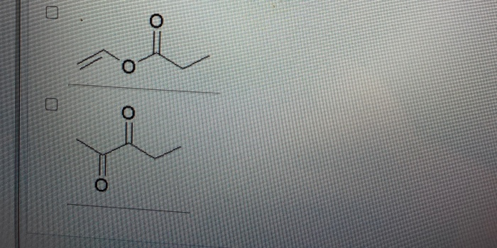 Solved A compound has a molecular formula of C4H602 and | Chegg.com