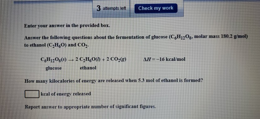 Solved 3 attempts left Check my work Enter your answer in | Chegg.com