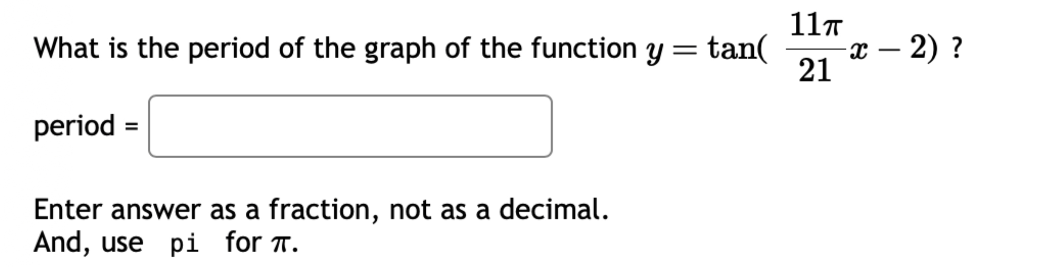 Solved What is the period of the graph of the function | Chegg.com