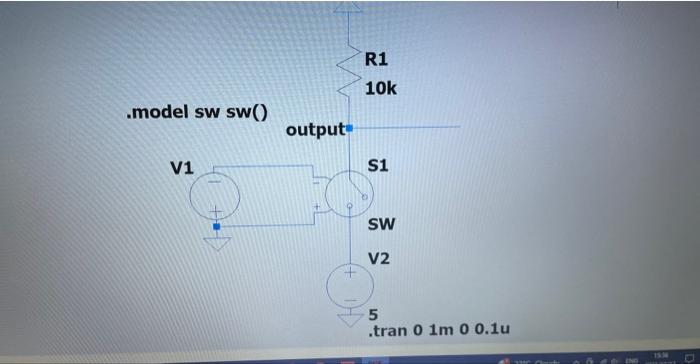 Solved Hello how would i simulate this on Ltspice | Chegg.com