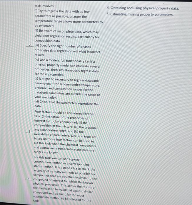 Solved 1 selecting the appropriate physical property method2 | Chegg.com