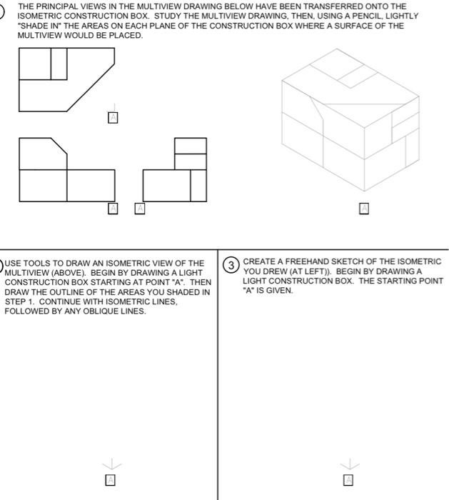 Solved THE PRINCIPAL VIEWS IN THE MULTIVIEW DRAWING BELOW | Chegg.com