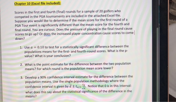 Solved Player Round 1 Round 2 Michael Letzig Scott Verplank | Chegg.com
