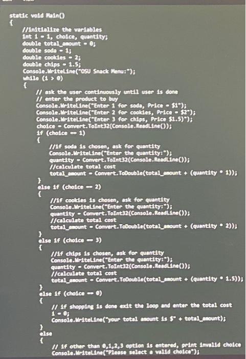 Solved Task 1 This practice extends the vending machine. You | Chegg.com