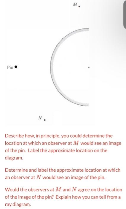 Solved Describe how, in principle, you could determine the | Chegg.com