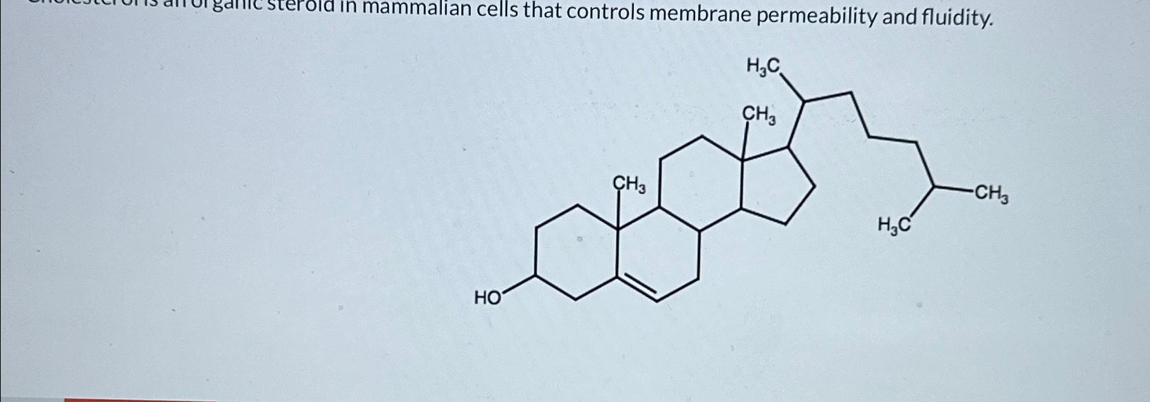 Solved alian cells that controls membrane permeability and | Chegg.com