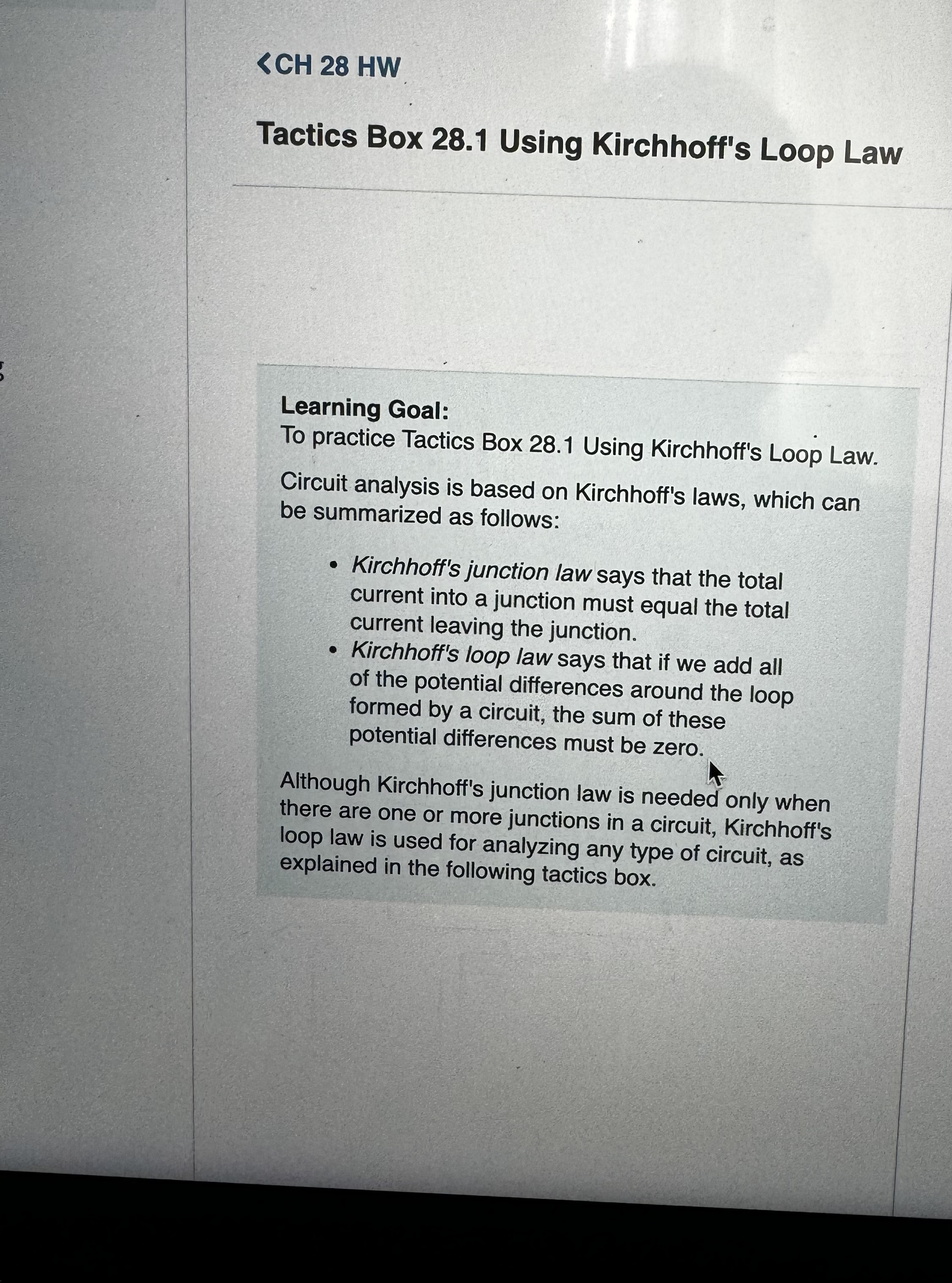Solved Learning Goal:To practice Tactics Box 28.1 ﻿Using | Chegg.com