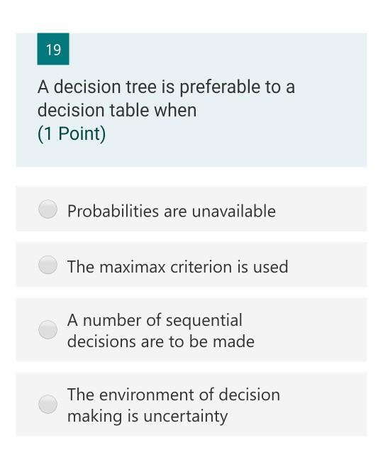 Decision Table And Tree | Cabinets Matttroy
