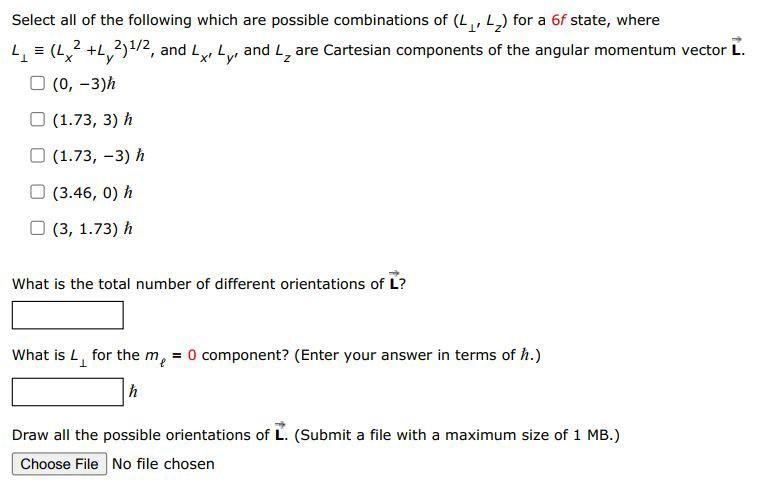 Solved Select all of the following which are possible | Chegg.com