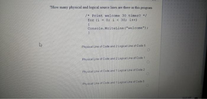 Solved Which of the following is correct for programme | Chegg.com