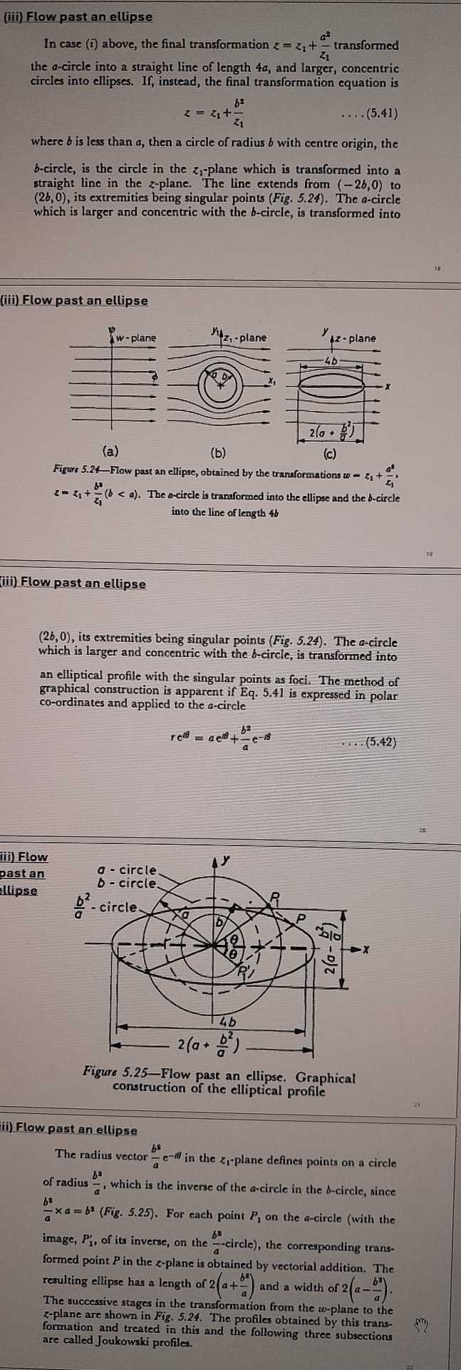 Solved by an EXPERT explain the conformal transformation of a flow past | Chegg.com