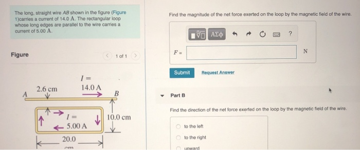 Solved Find the magnitude of the net force exerted on the | Chegg.com