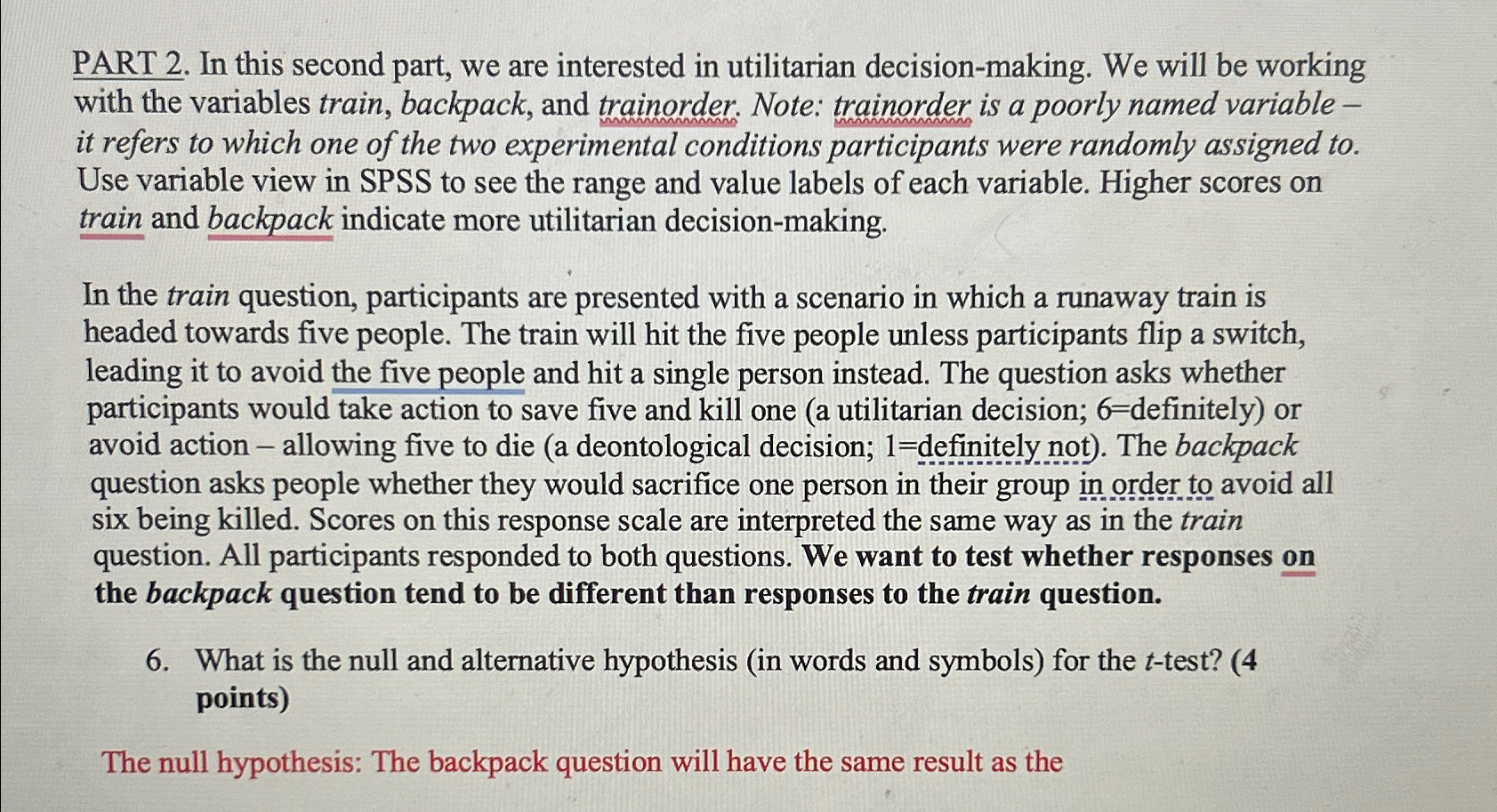 Solved PART 2. ﻿In this second part, we are interested in | Chegg.com
