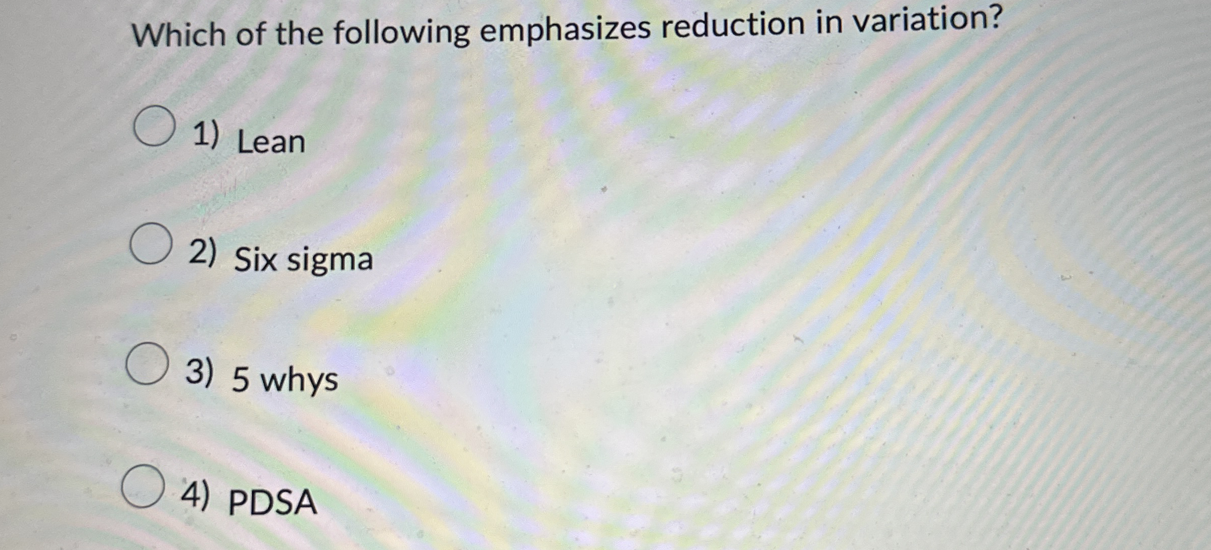 Solved Which of the following emphasizes reduction in | Chegg.com