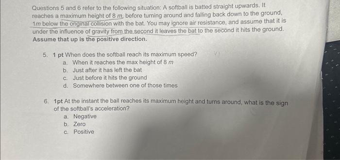 Solved Questions 5 and 6 refer to the following situation: A | Chegg.com