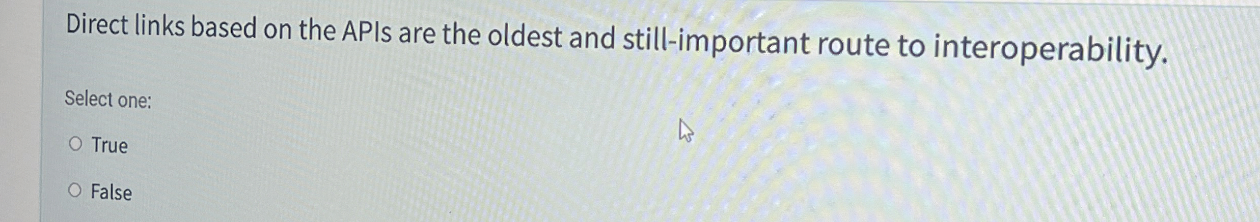 Solved Direct links based on the APIs are the oldest and | Chegg.com