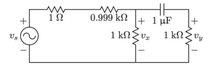 Solved 1) Find the transfer functions, vx/vs and vy/vs (as | Chegg.com Solved 1) Find the transfer functions, vx/vs and vy/vs (as | Chegg.com