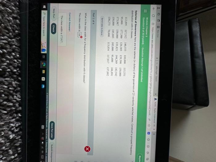 Solved \begin{tabular}{ccc} Class limits & Class boundaries | Chegg.com