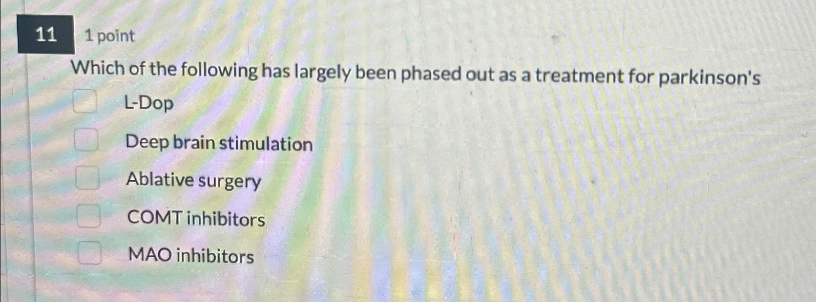 Solved 11,1 pointWhich of the following has largely been | Chegg.com Solved 11,1 pointWhich of the following has largely been | Chegg.com