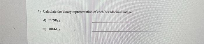 Solved 5) Calculate the signed S-bit decimal representation | Chegg.com