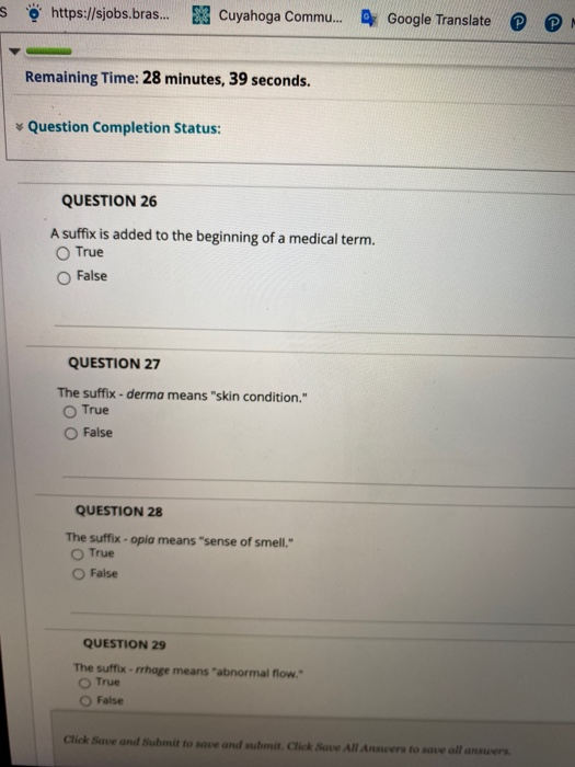 Solved Remaining Time: 29 minutes, 52 seconds. Question | Chegg.com