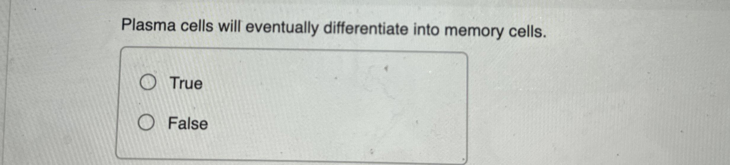 Solved Plasma cells will eventually differentiate into | Chegg.com