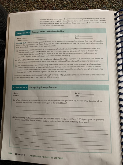 EXERCISE 13.1 Differences between Streams Name: | Chegg.com