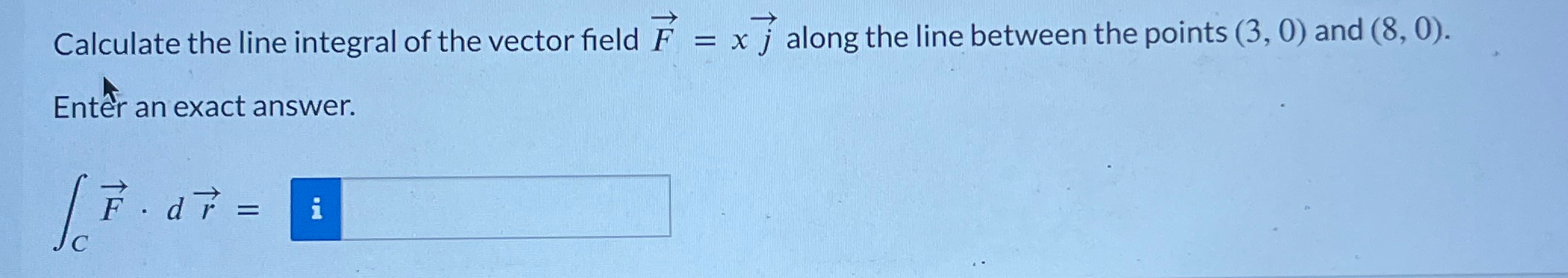 Solved Calculate the line integral of the vector field | Chegg.com