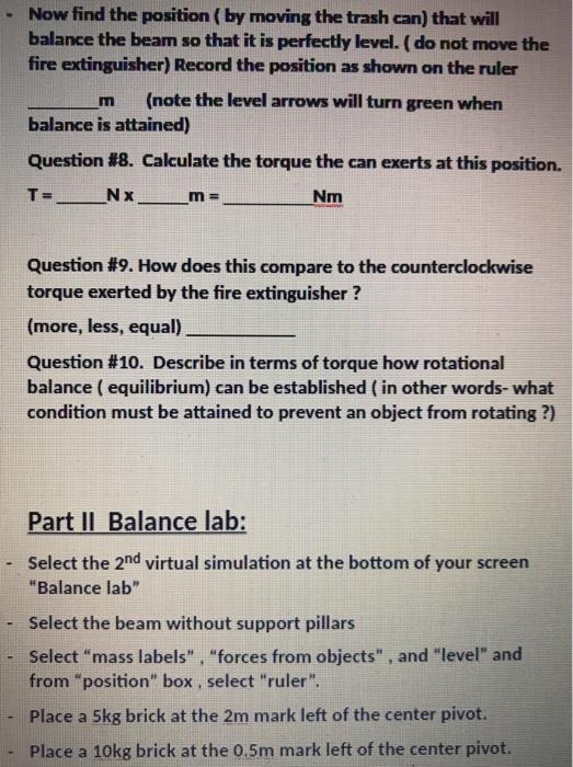 Solved Lab: Torque and Rotation Objective: To study the | Chegg.com