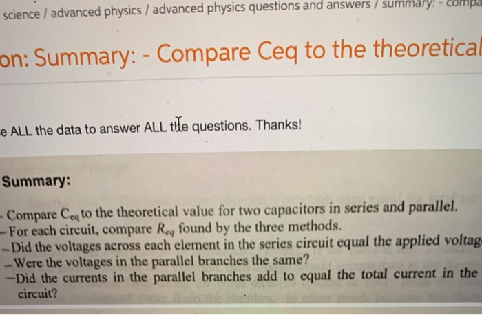 science / advanced physics / advanced physics | Chegg.com