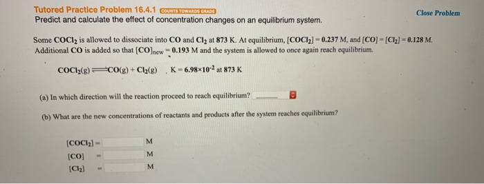 Solved Tutored Practice Problem 16.4.1 COUNTS TOWARDS GRADE | Chegg.com