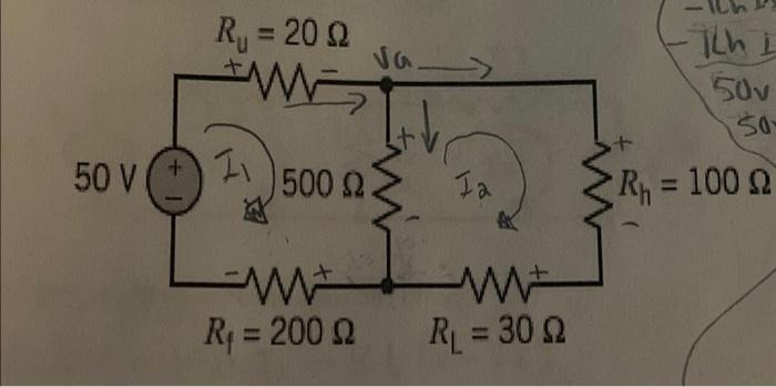 Solved Find the current through resistance RL. i got 0.1 A | Chegg.com