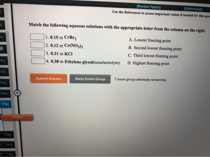 Solved [Review Topics] (References) Use the References to | Chegg.com