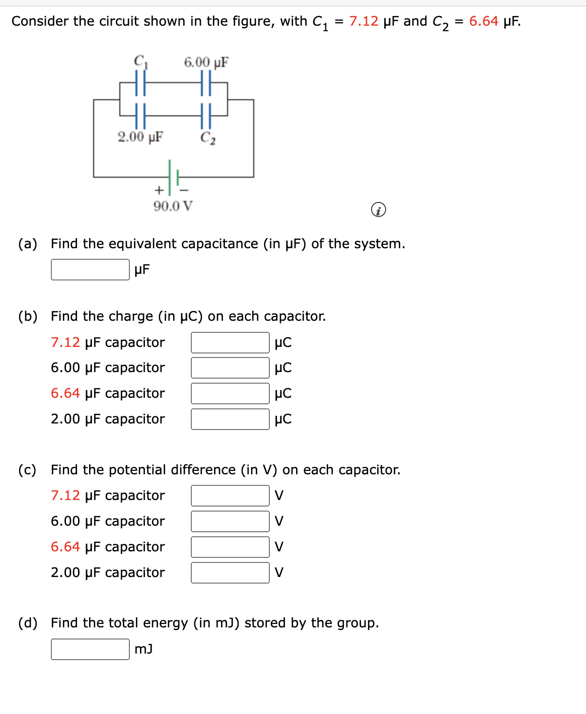 Solved Consider the circuit shown in the figure, with | Chegg.com