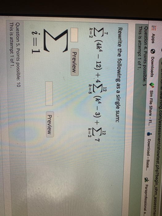 Solved Question | Chegg.com